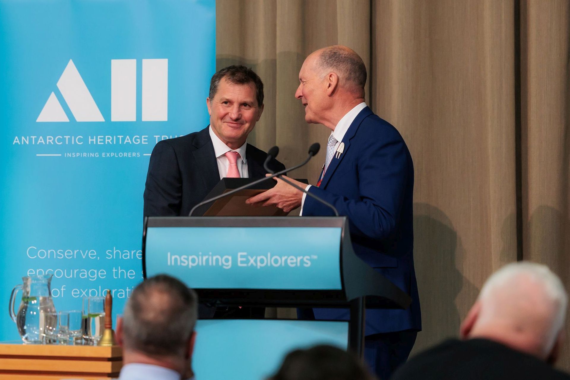 Nigel Watson Honoured and Farewelled | Antarctic Heritage Trust